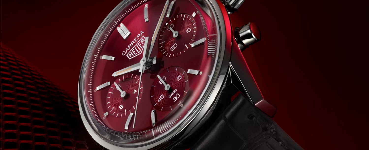 Red Dial Luxury Watches – WatchClick