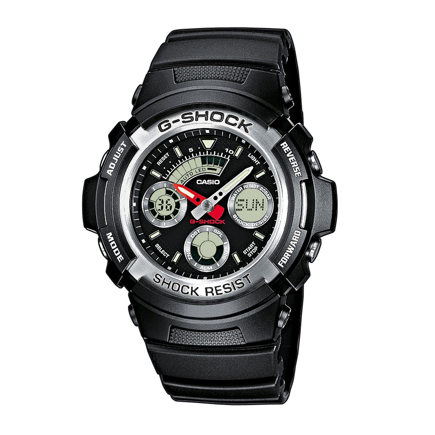 Casio G-Shock Men's Watch (AW-590-1AER) – WatchClick